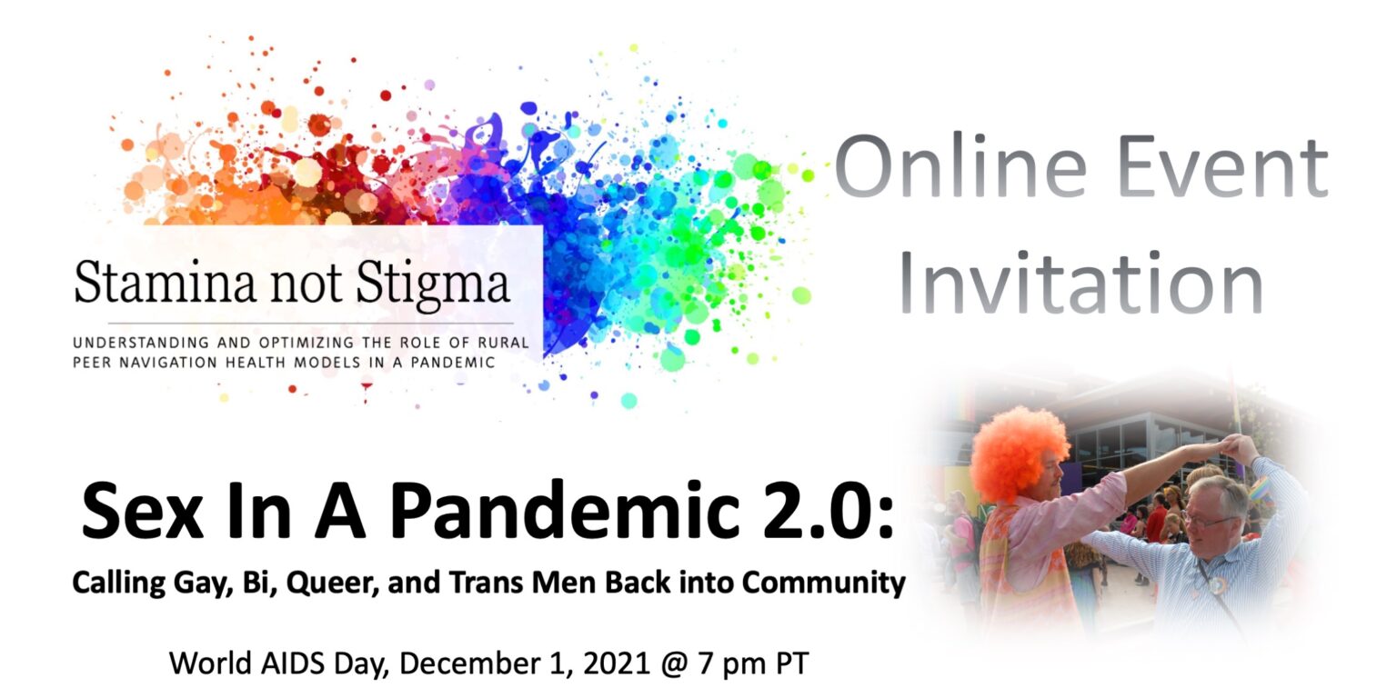 Sex In A Pandemic 2 0 Stamina Not Stigma